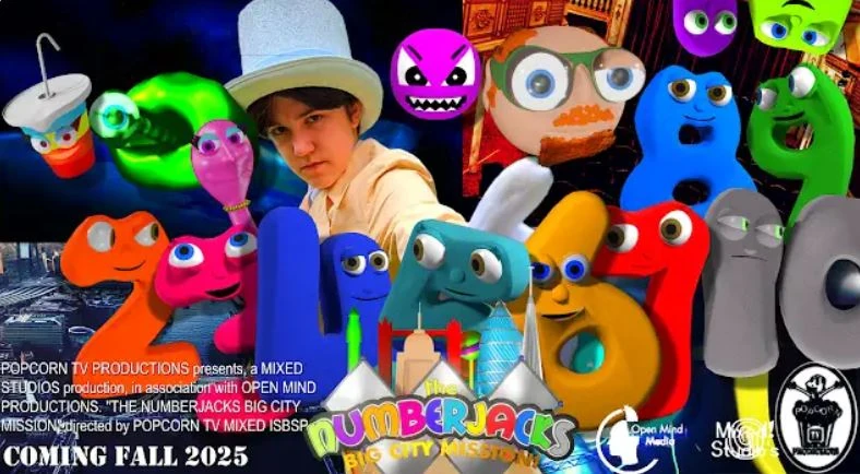 The Numberjacks Big City Mission (Original Version) | Numberjacks Are ...