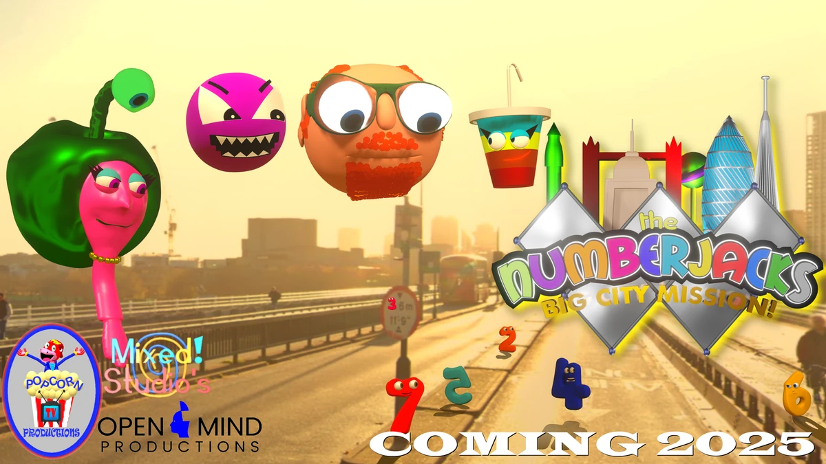 The Numberjacks Big City Mission | Numberjacks Are On Their Way Wiki ...