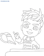 Colouring Pages of the main Numberjacks | Numberjacks Wiki | Fandom