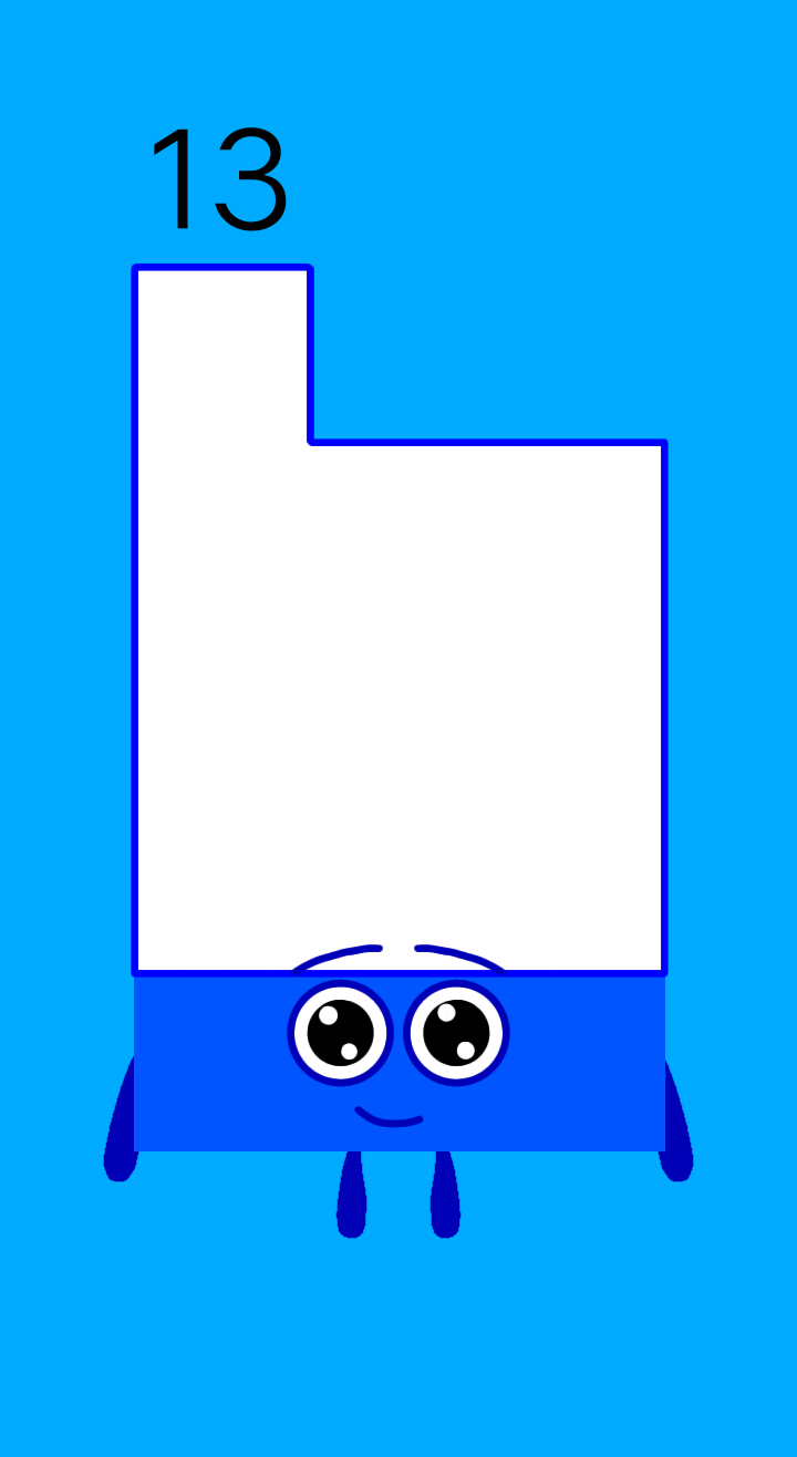 Blue 13 | Numbernoods! Wiki | Fandom
