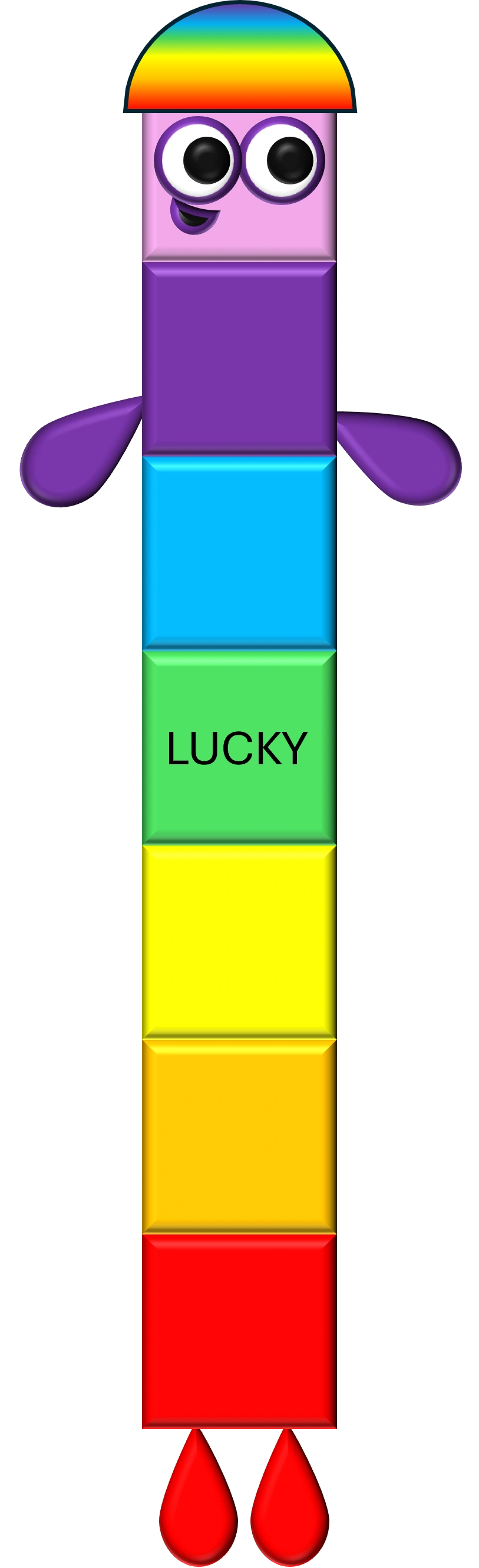 Lucky | NumberRainbowFlowerSunshine Wiki | Fandom