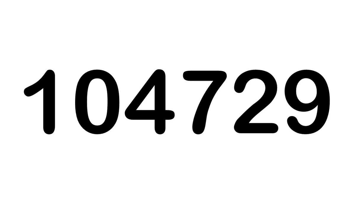 104729 | NumbersWiki | Fandom