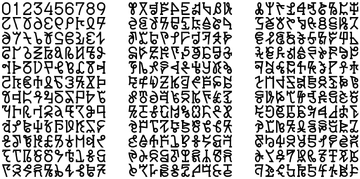 User blog:Dozenalism/List of known Argam fonts | Numerals Wiki | Fandom
