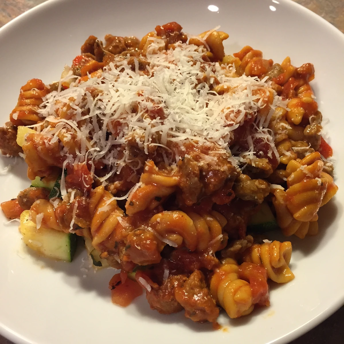 Rotini with Meatballs and Tomato Sauce | NS Recipes Wiki | Fandom