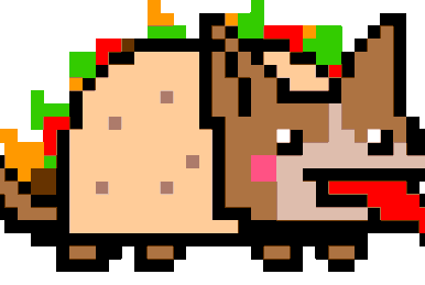 Mexican Nyan Cat Render Mexican Cat #MicroShorTik #animation #meme