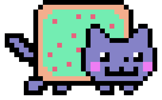Vaporwave Nyan Cat | Nyan Cat Wiki | Fandom