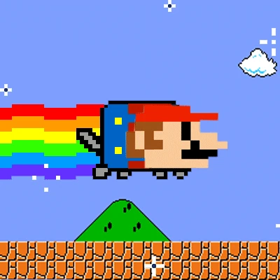 Nyan Mario | Nyan Cat Wiki | Fandom