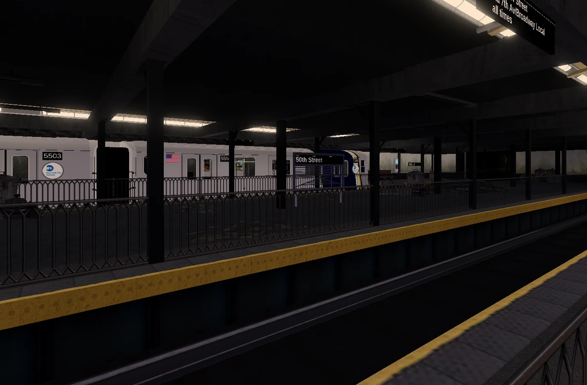 50th Street-Allan Park | NYC Subway: Automated Wiki | Fandom