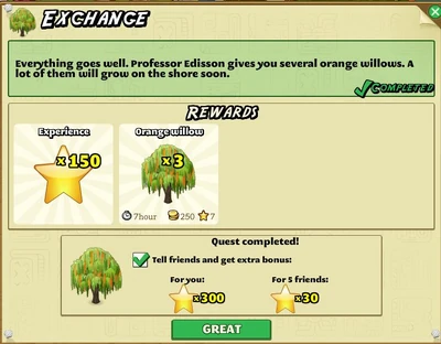 Orange Willow | Oasis Game Wikia | Fandom