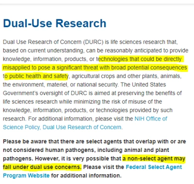 Dual-Use Research | Barack Obama Wiki | Fandom