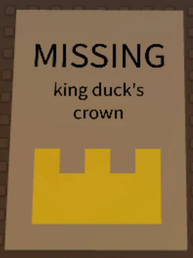 King Duck's Crown | Obby but you're a bird Wiki | Fandom