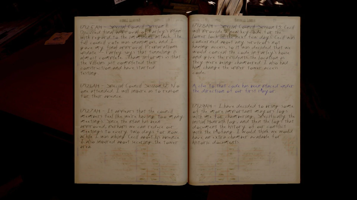 Mayor Janssen's journal - Obduction Wiki