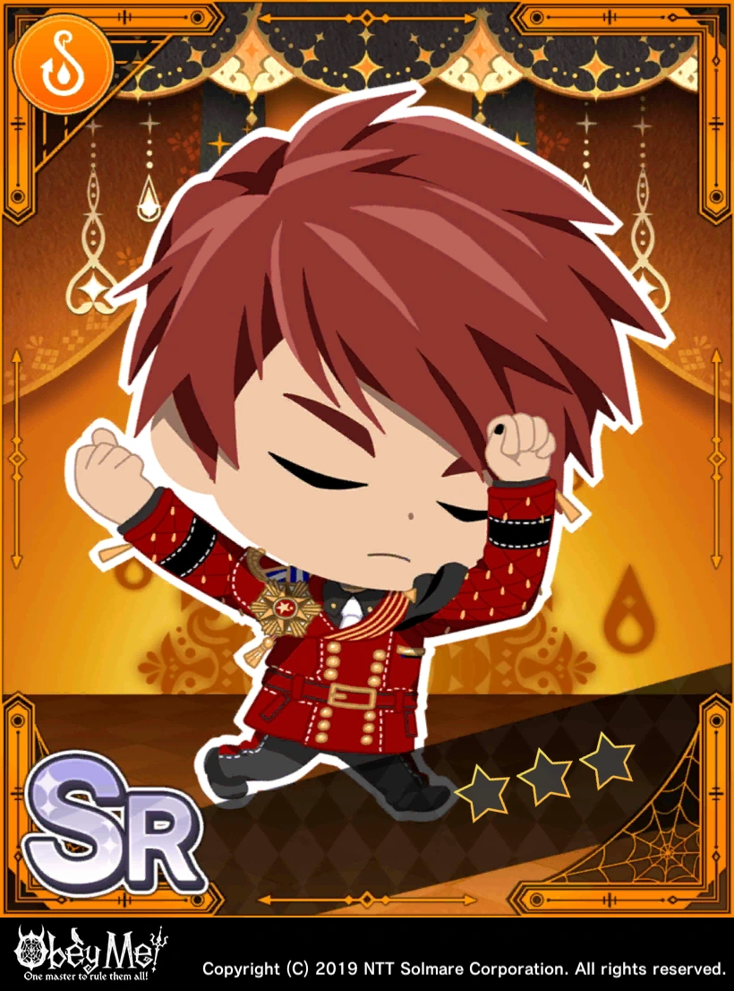 Anime Chibi Diavolo Diavolo Badge Obey Me! (ディアボロ
