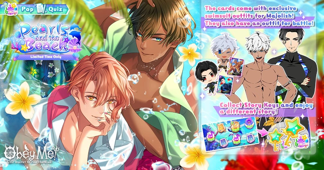 Pearls and the Beach | Obey Me! Wiki | Fandom