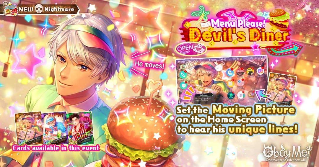 Menu Please! Devil's Diner | Obey Me! Wiki | Fandom