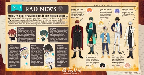 RAD Newspaper Club | Obey Me! Wiki | Fandom