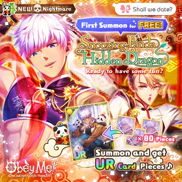 Snoozing Panda Hidden Dragon | Obey Me! Wiki | Fandom