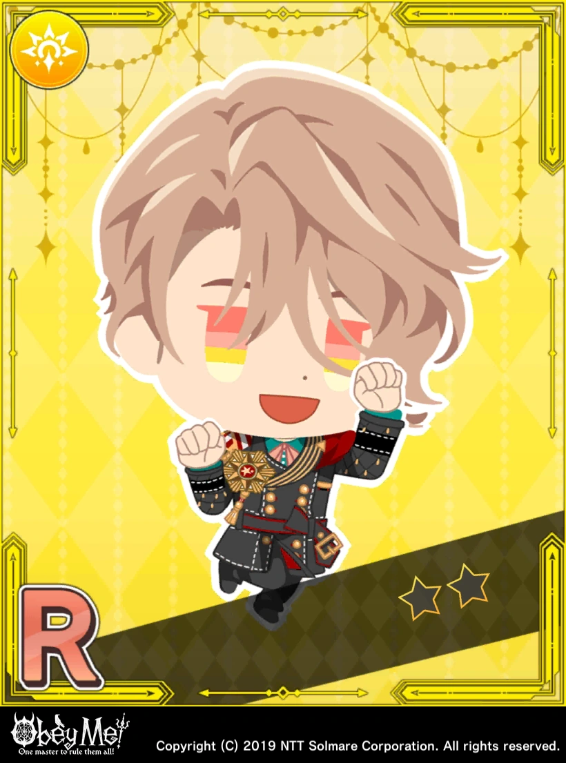 Chibi Asmo I (Greed) | Obey Me! Wiki | Fandom