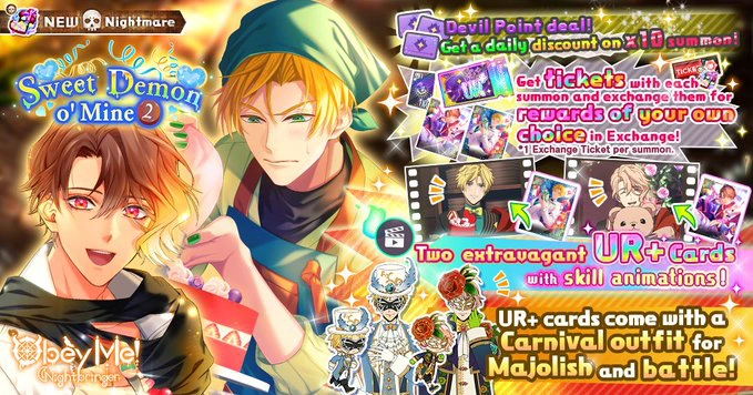 Nightbringer Event Nightmare | Obey Me! Wiki | Fandom