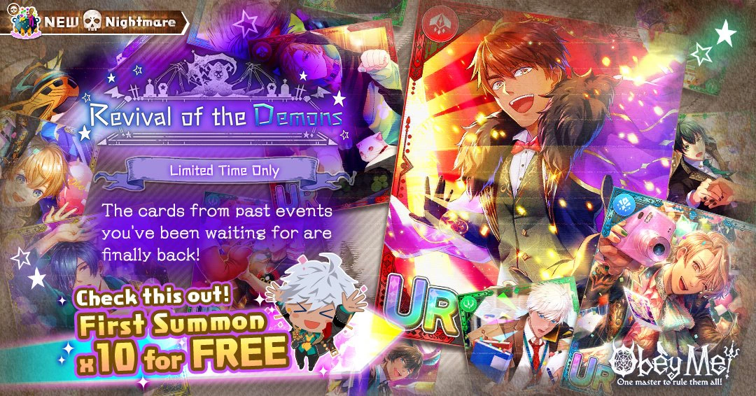 Revival of the Demons (November 2024) | Obey Me! Wiki | Fandom