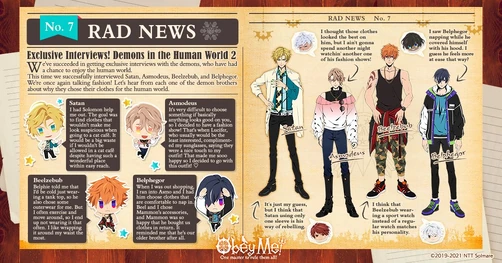 RAD Newspaper Club | Obey Me! Wiki | Fandom