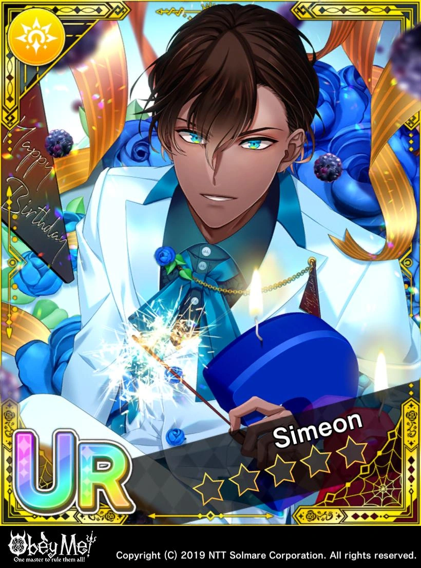 Happy Birthday! Dear Simeon '22 | Obey Me! Wiki | Fandom