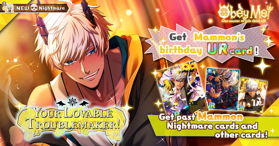 Mammons Birthday Events 2024 Obey Me Wiki Fandom