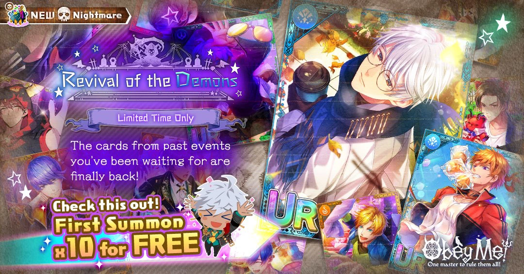 Revival of the Demons (October 2024) | Obey Me! Wiki | Fandom