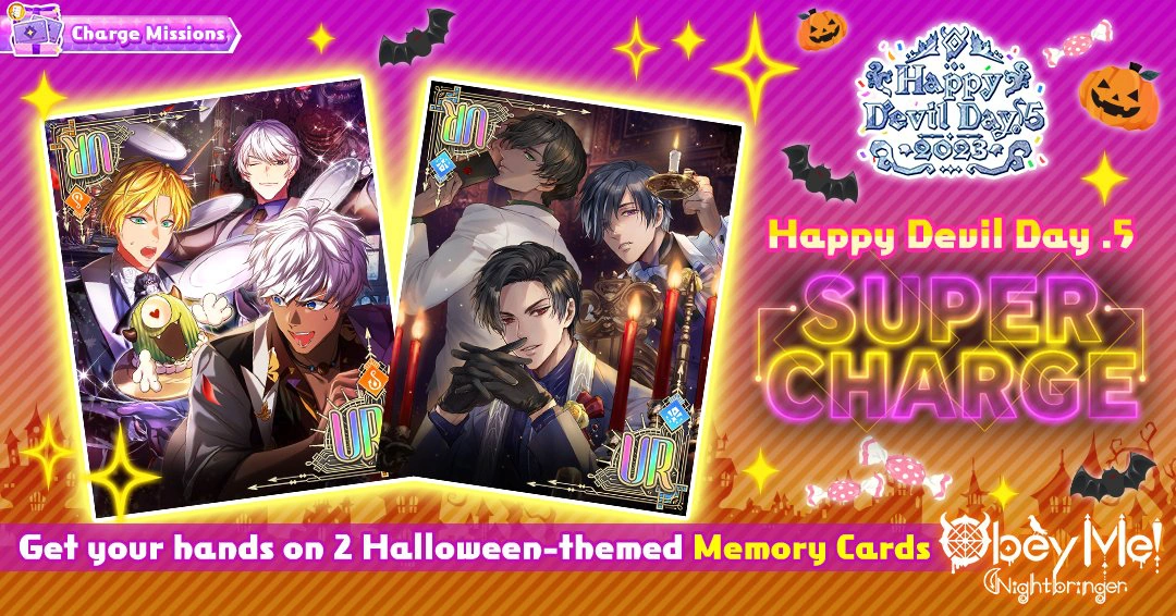 Happy Devil Day .5 2023 Super Charge Mission (NB) | Obey Me! Wiki | Fandom