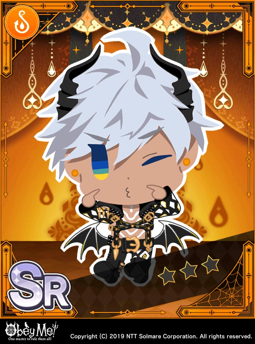 Chibi Mammon II (Envy) | Obey Me! Wiki | Fandom