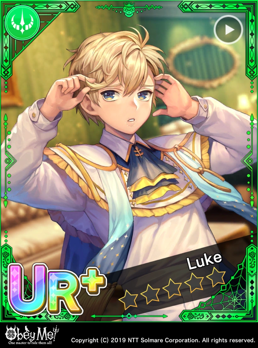Category:Luke Card Templates | Obey Me! Wiki | Fandom