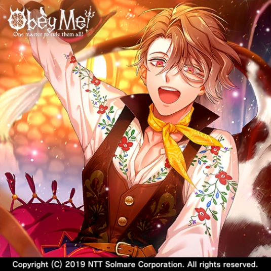 Saddle Up, Cowboy!/Devilgram | Obey Me! Wiki | Fandom