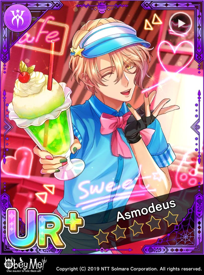 Photogenic Asmo | Obey Me! Wiki | Fandom