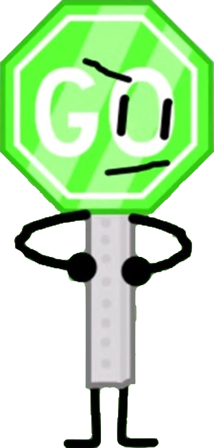 Go Sign | Object All-Stars Wiki | Fandom