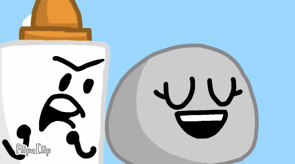 Pebble and Gluey | Object Cringe Wiki | Fandom