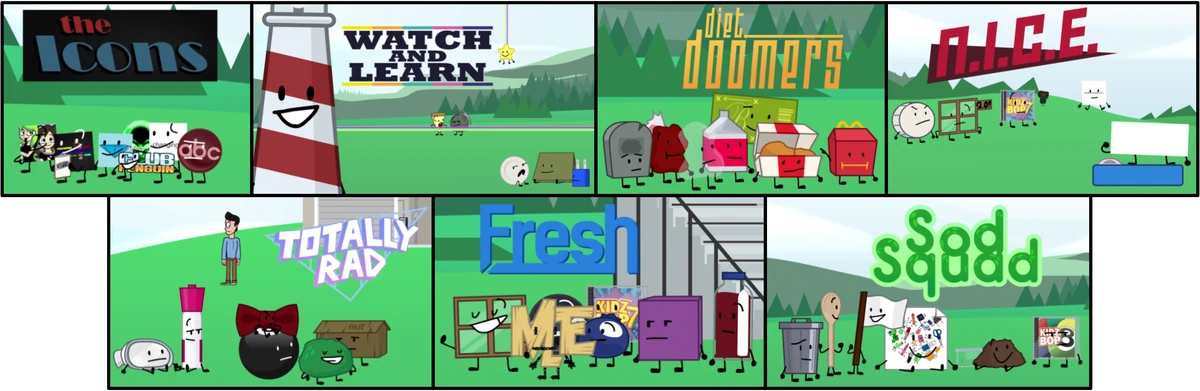 Teams | Object Filler Wiki | Fandom