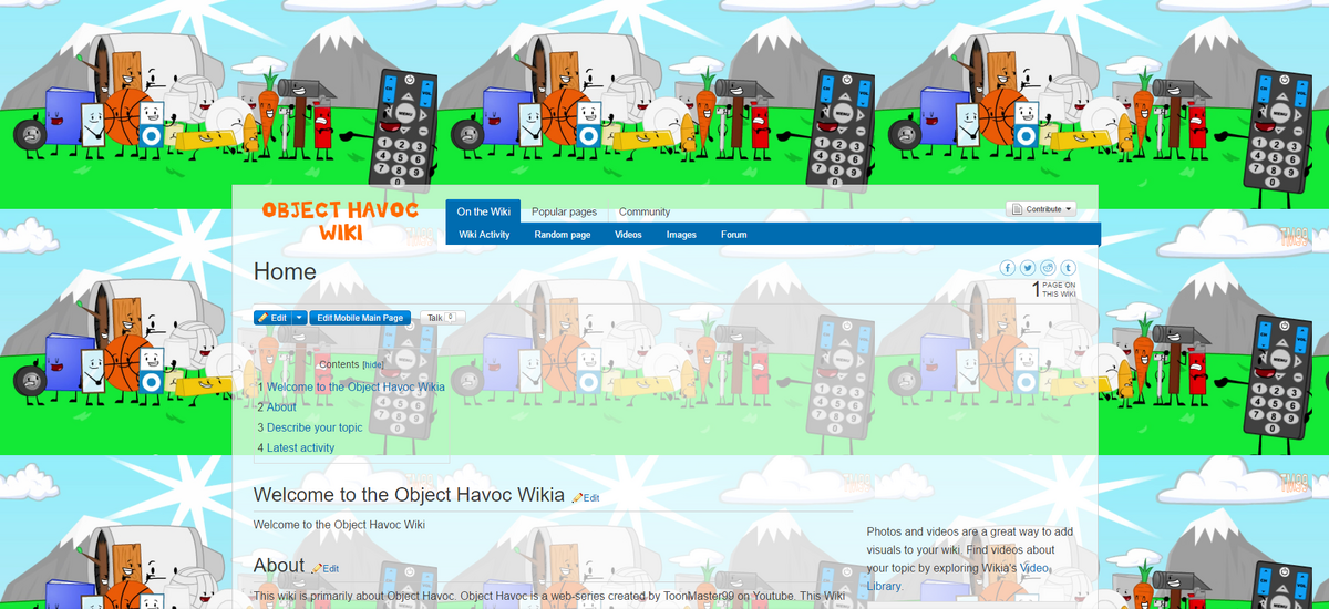 User Blogblujaypjobject Havoc Wiki Page Object Havoc Wiki Fandom