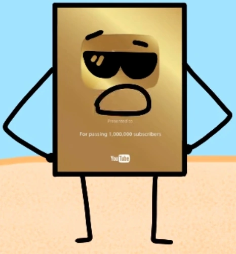 Gold Playbutton | Object Idiocy Wiki | Fandom