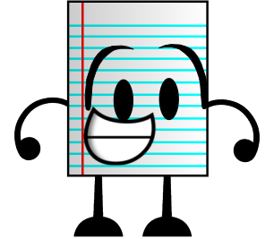 Notebook Paper | Object Invasion Better Wiki | Fandom