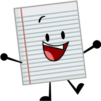 Notebook Paper | Object Invasion Better Wiki | Fandom