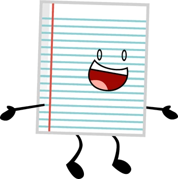 Notebook Paper | Object Invasion Better Wiki | Fandom