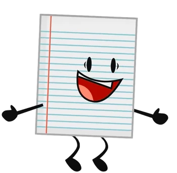 Notebook Paper | Object Invasion Better Wiki | Fandom