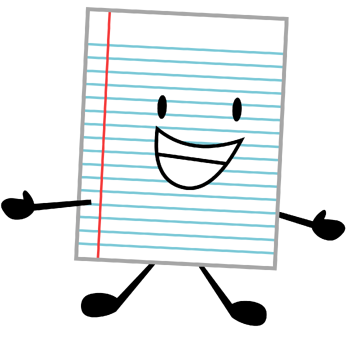 Notebook Paper | Object Invasion Wiki | Fandom