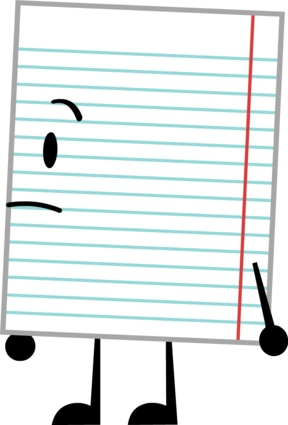 Notebook Paper | Object Invasion Wiki | Fandom