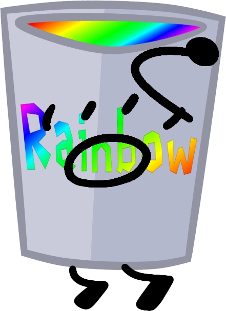 Rainbow Bucket | Object Literally Stupid Wiki | Fandom