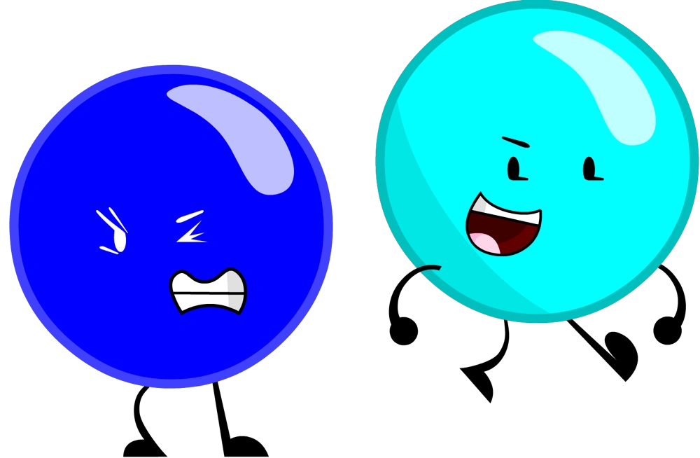 Cyan Ball/Relationships | Object Oppose season 2 Wiki | Fandom