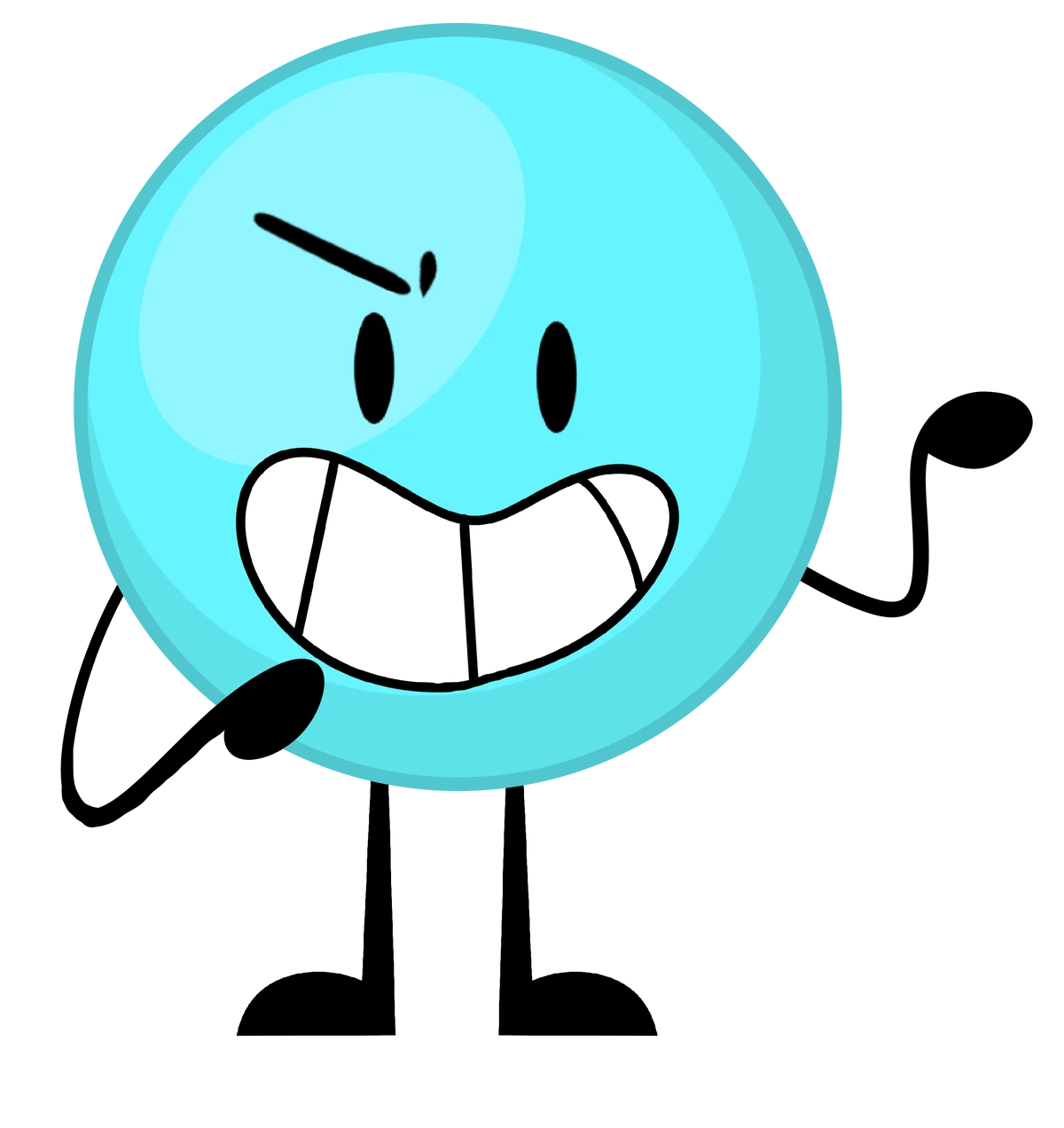 Cyan Ball | Object Oppose season 2 Wiki | Fandom