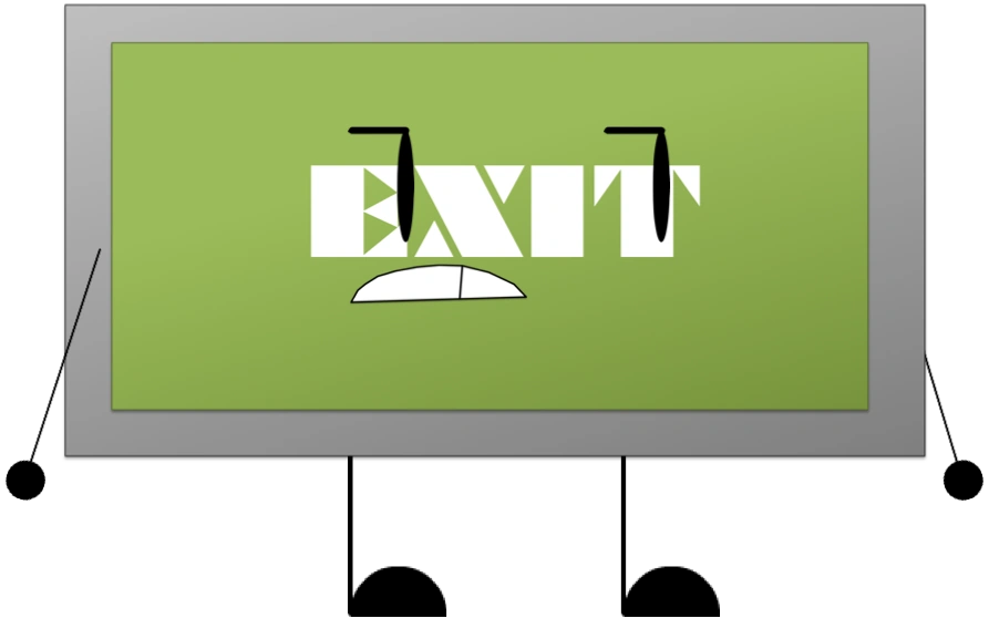 Exit Sign | Object Pandemonium Wiki | Fandom