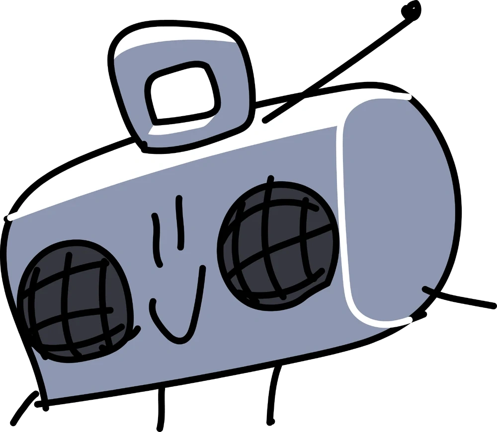 Radio (Battle for Dream Island) | Object Show Characters Wiki | Fandom