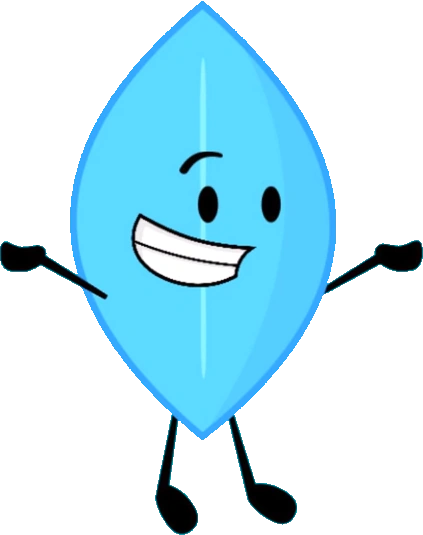 Blue Leafy | Object Show Characters Wiki | Fandom